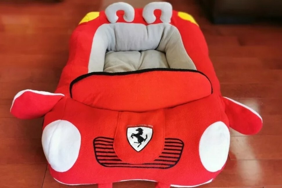 Red Corvette Dog Beds Red Dog Bed | Warm Appearance