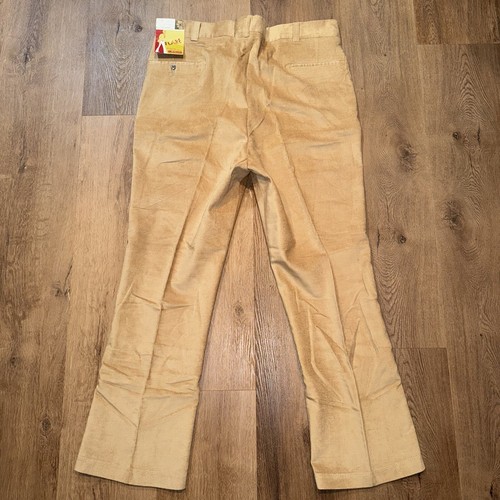 1970s Sears Corduroy Pants Mens 42 32 Vintage Disco Flare Leg Slacks ...