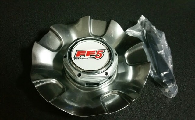 Motegi Racing FF5 White Silver Wheel Center Cap F105-16 2 7/8" Diameter ...