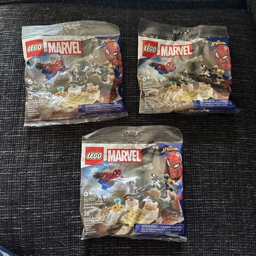 3X LEGO 30707 Venom's Museum Robbery - Marvel Polybag Set - New! 3 bags ...