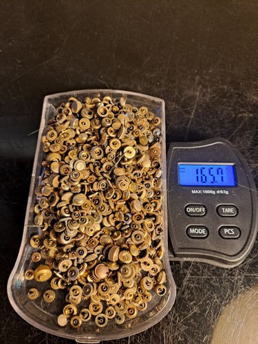 GOLD FILLED WATCH CROWNS LOT 240grams SCRAP GOLD OR GOOD PARTS | eBay