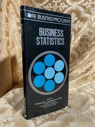 Business Statistics (Core Business Program) 1983 Book Martin & Firth ...