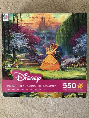 Disney Puzzle Beauty & the Beast Garden Waltz James Coleman 550 pcs ...
