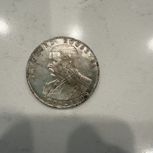 USA Presidential Silver Coin/Token - Theodore Roosevelt. 1901-1909. | eBay