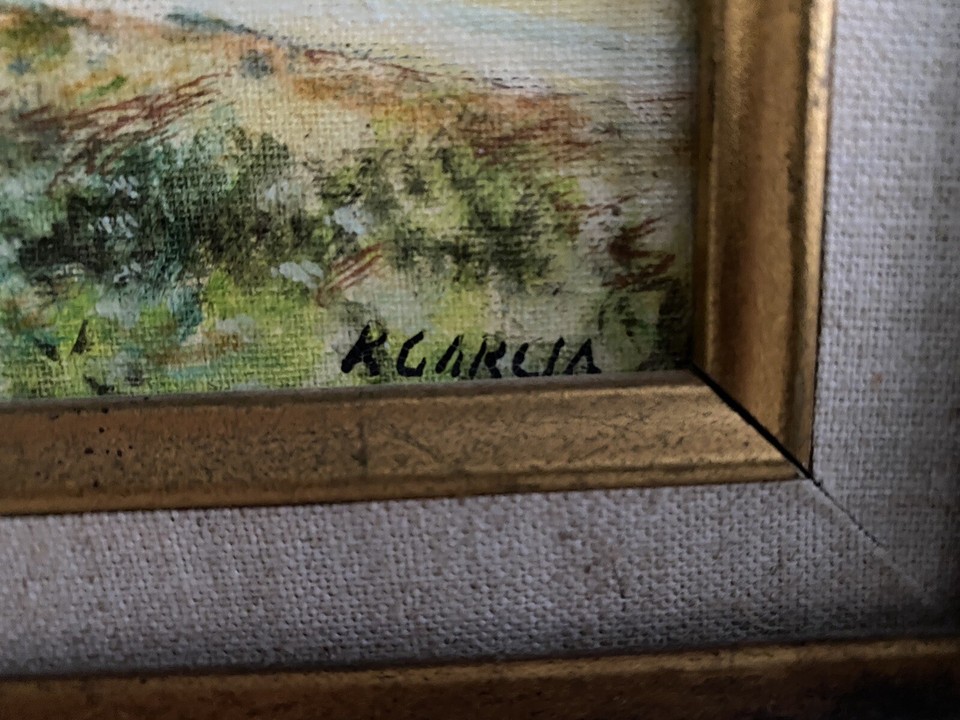 Original Oil Painting on Canvas by R. Garcia | eBay