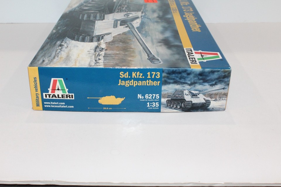 Italeri 1:35 Sd. Kfz. 173 Jagdpanther Tank Model Kit # 6275 | eBay