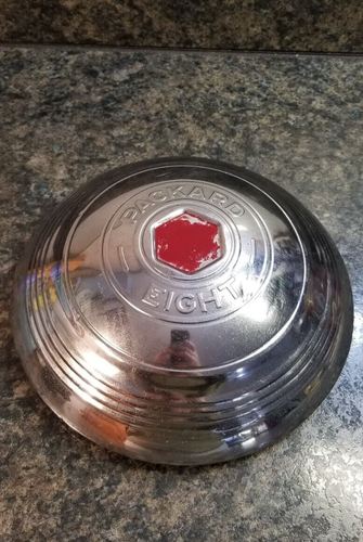 Vintage Packard Eight Hubcap Hub Cap | Genuine OEM | Silver | 1 Pack ...