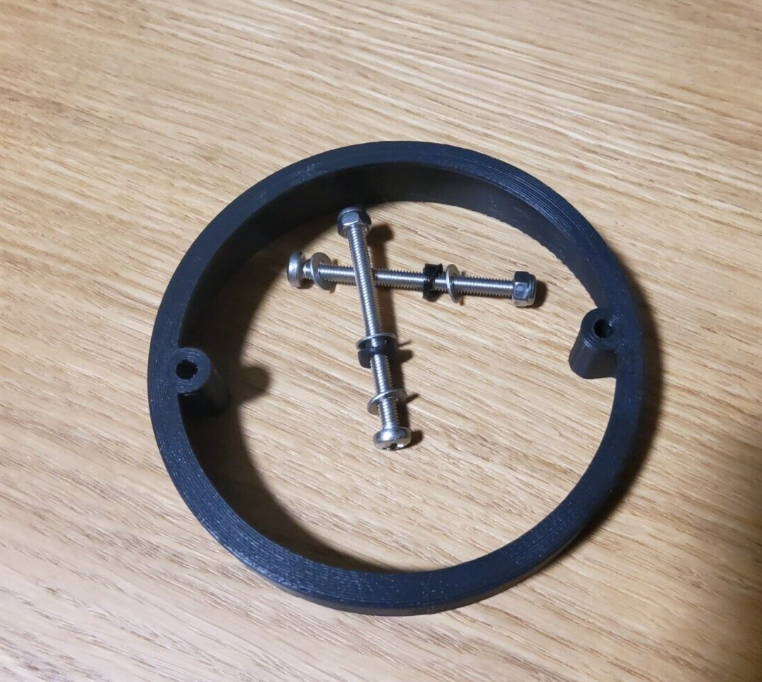 Wipac 95mm angled Light Mount plinth kit car GBS Zero Reverse Fog brake ...