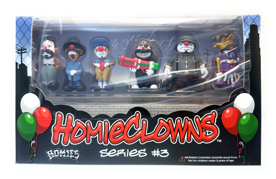 Homies Clowns Series 3 Figures Set of 6 PCS | eBay