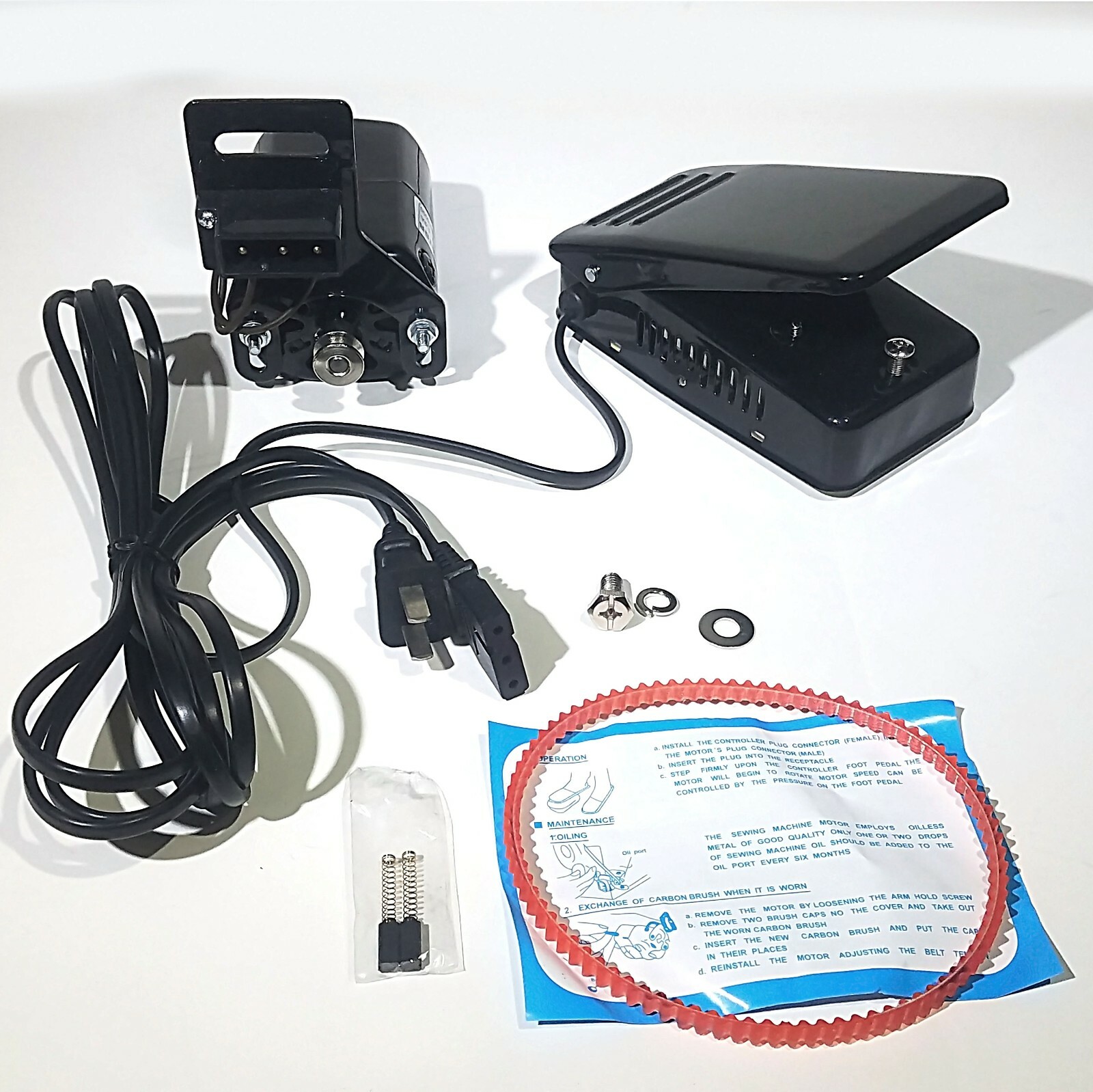 Fishing Lathe Motor Sewing Machine Fishing Line Spooler 110V .9AMPS | eBay