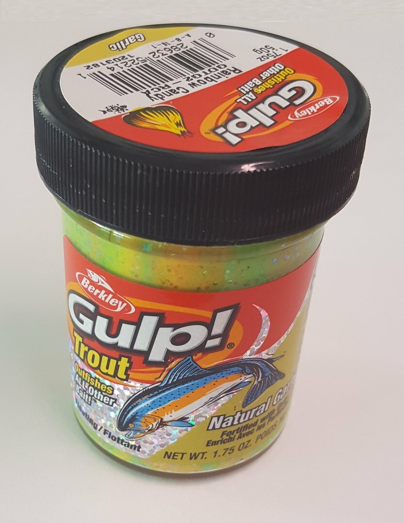 Berkley Gulp Trout Dough - Natural Garlic Scent for sale online | eBay