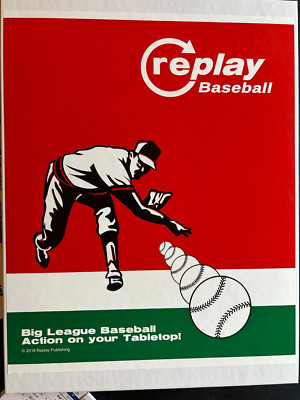 REPLAY BASEBALL board game with 18 great teams from the 90s | eBay