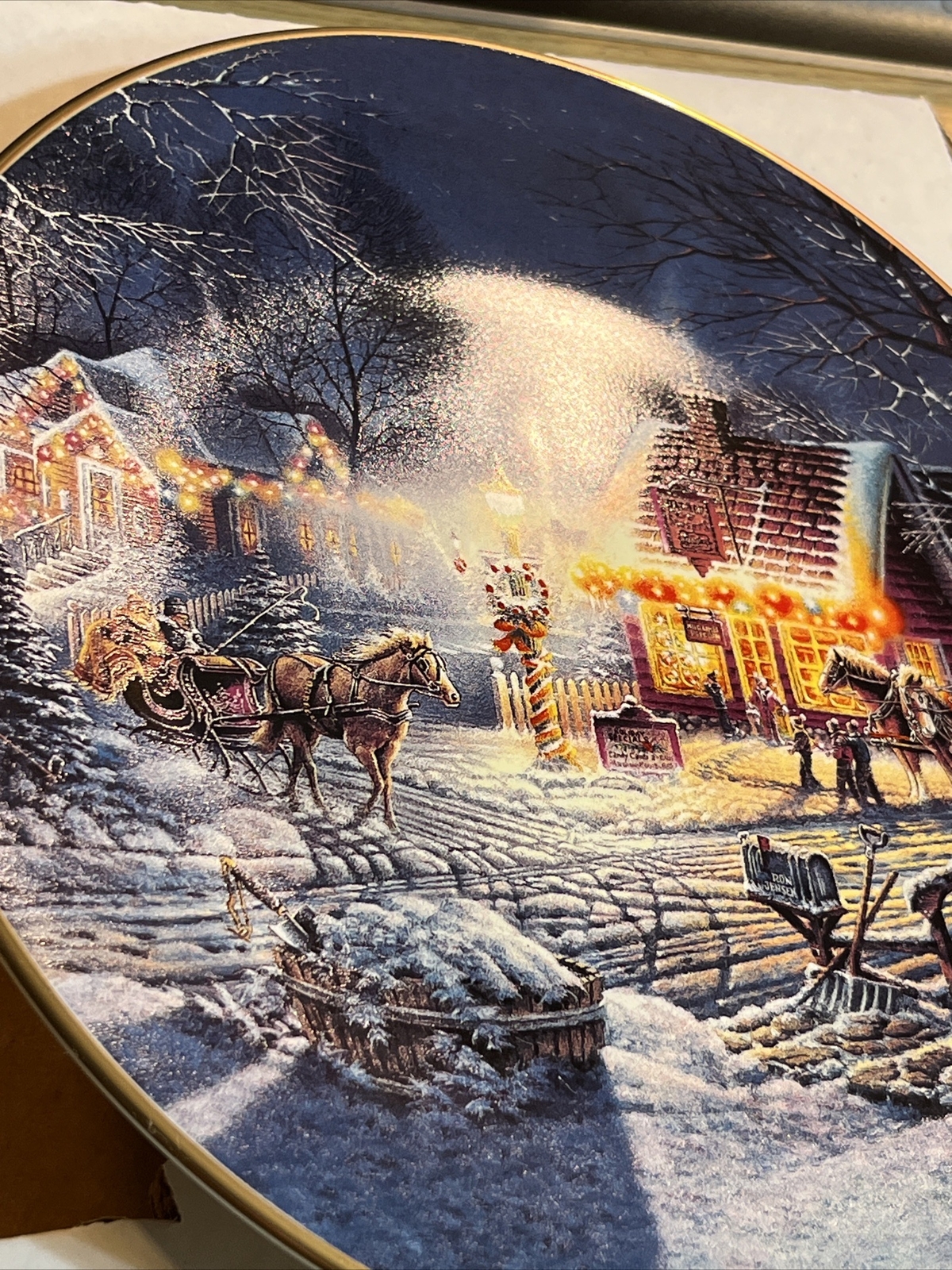 Terry Redlin,Plate,”Sweet Memories “1888/9500,1999,Mint Condition.Box ...
