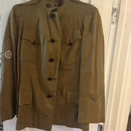 WW 1 Corporal Uniform Authentic Army Jacket and Pants. Excellent ...