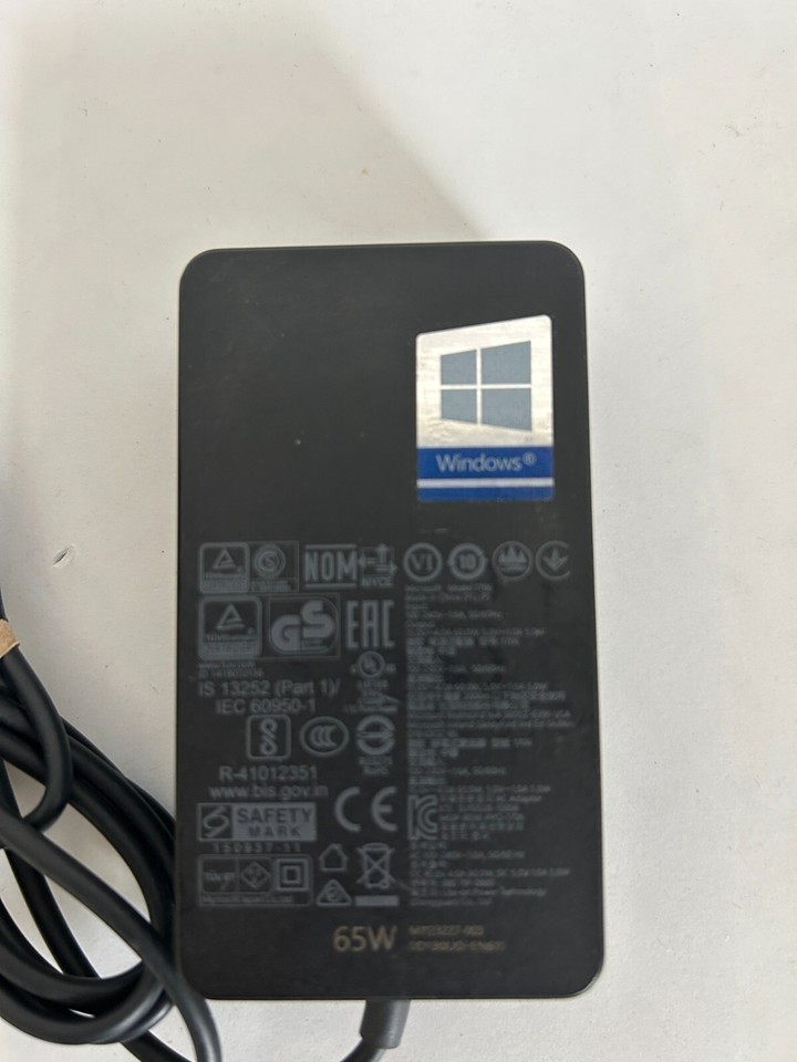 Microsoft Surface 65W Genuine Power Adapter Charger AC Model 1706 mixed ...