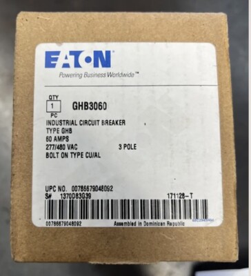 Circuit Breakers - 3 Pole 60A