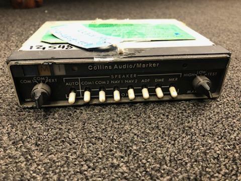 COLLINS AUDIO / MARKER PANEL P/N 622-2087-011 REP TAG # 12548 | eBay