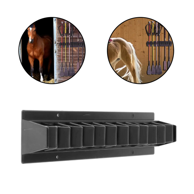 Wall Mounted Stables Horse Riding Whip Rack Holder Equestrian Riding ...