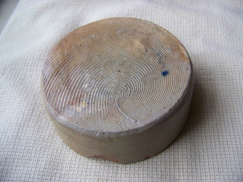 VERY RARE INK WELL Blue Decorated Stoneware | eBay