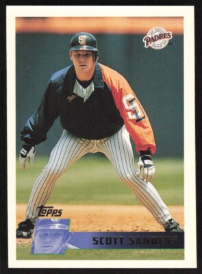 1996 Topps Scott Sanders #58 San Diego Padres | eBay