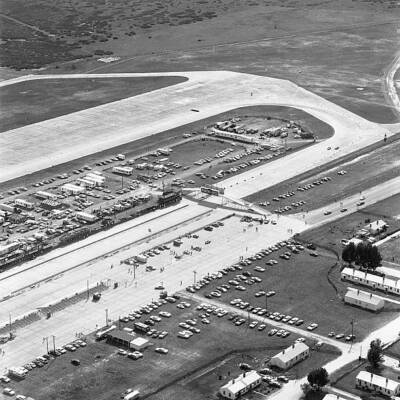 An Aerial View Of Sebring International Raceway 1968 OLD RACING PHOTO ...