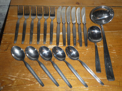 ESM Besteck für 6 Personen Edelstahl Eichenlaub Solingen | eBay.de