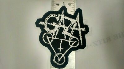 GAZA Patch Embroidered Iron/sew-on Crust Metal Eyehategod Sludge Metal ...