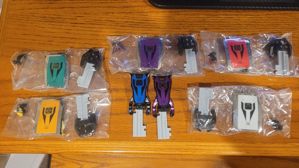 Kamen Rider OOO Gashapon Ranger Key 7 piece set Gokaiger | eBay