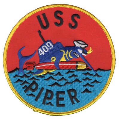 SS-409 USS Piper Patch - Version B | eBay