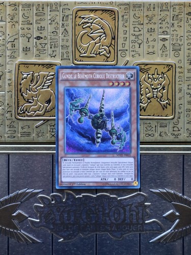 Yu Gi Oh ! – Gundil le Béhémoth Cubique Destructeur – MVP1-FRS35 ...