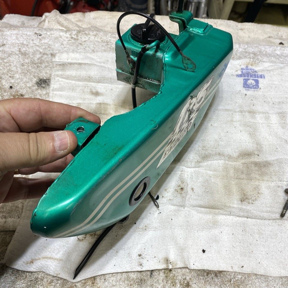 1970 Yamaha CT1 175 Green Oil Injection Tank Yamaha Enduro 1969-70 | eBay