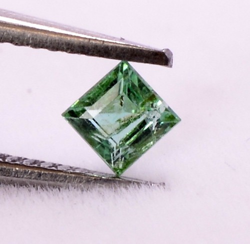 3 mm Certified Natural Emerald Square Cut 0.20 Cts Untreated Loose ...