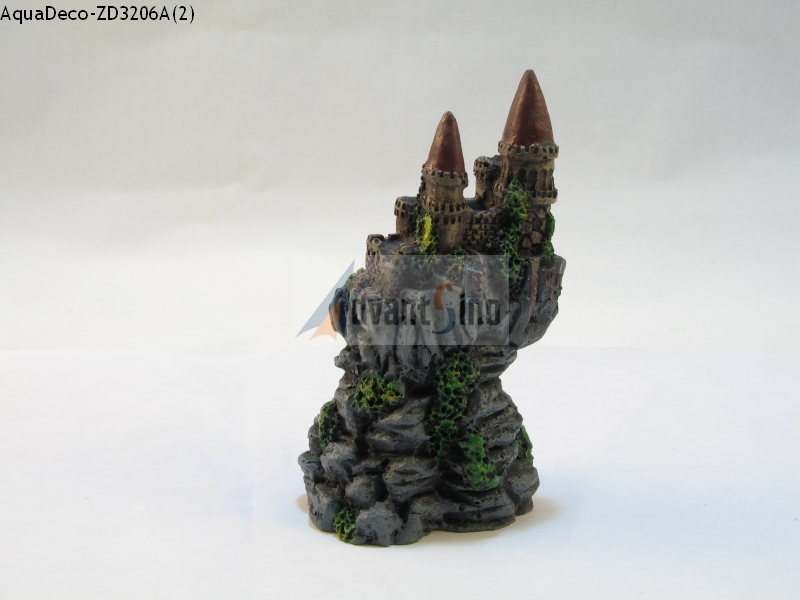 Beautiful Mini 3" Resin Castle Decoration/Ornament For Aquarium (SHIP ...