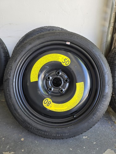 T125/70R18 99M Temporary Emergency Spare Compact Donut Tire Rim Wheel ...
