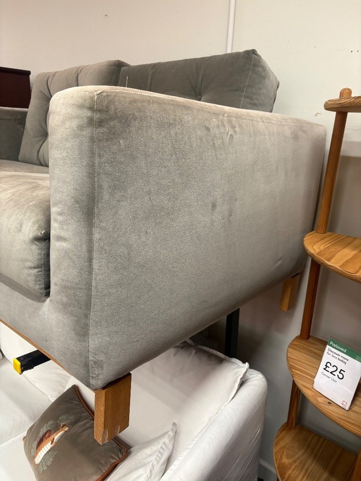 JOHN LEWIS Furia Odyssey Grey Fabric 2 Seater Sofa - CS A30 | eBay UK