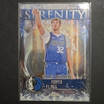 2025-26 Topps Chrome Basketball Cooper Flagg Serenity