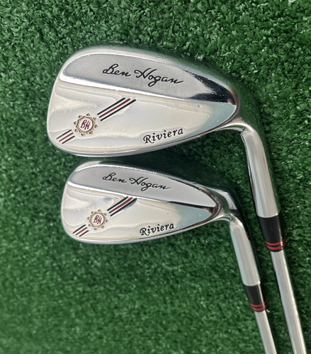 Ben Hogan Riviera Sand 54°/12 & Lob 60°/04 Wedge Set, Wedge-Flex Steel ...