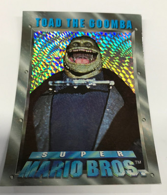 Australia Dynamic Super Mario Bros Trading Cards Prism Card P2 Toad The ...