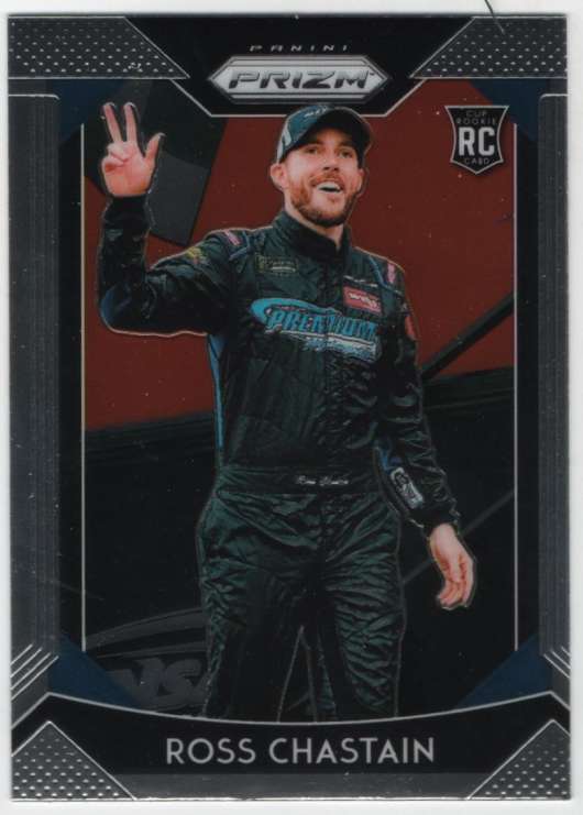 2019 Panini Prizm #13 Ross Chastain Racing Rookie Card RC NM-MT NASCAR ...