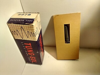 5678 NOS Vacuum Tube. Not Tested. With Box | eBay