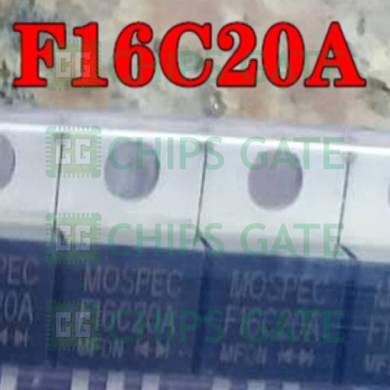 2PCS MOSPEC F16C20A TO-220 FAST RECTIFIERS(16A 50-200V) IC | eBay