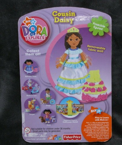 Dora The Explorer Cousin Daisy Marquez Quinceanera Figure Doll Figure ...