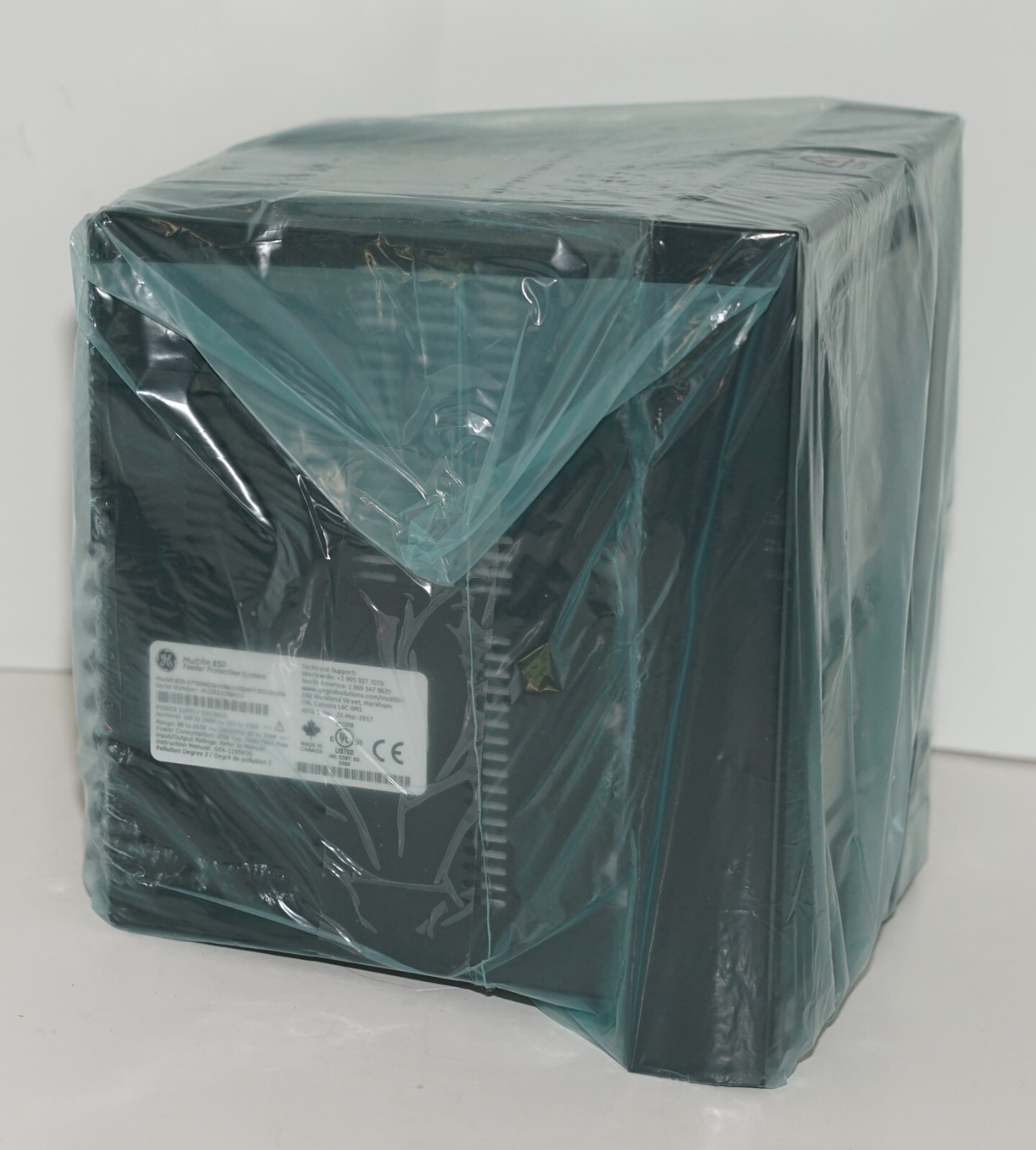 GE MULTILIN 850 8 SERIES FEEDER & BAY CONTROLLER PROTECTIVE MANAGEMENT ...