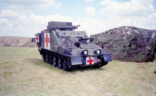 BRITISH ARMY CVRT Samaritan ambulance 1980's A4 Photo Print | eBay