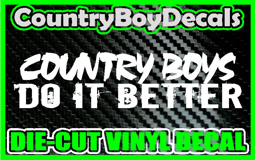 Autocollants Country Boy Pour Camions