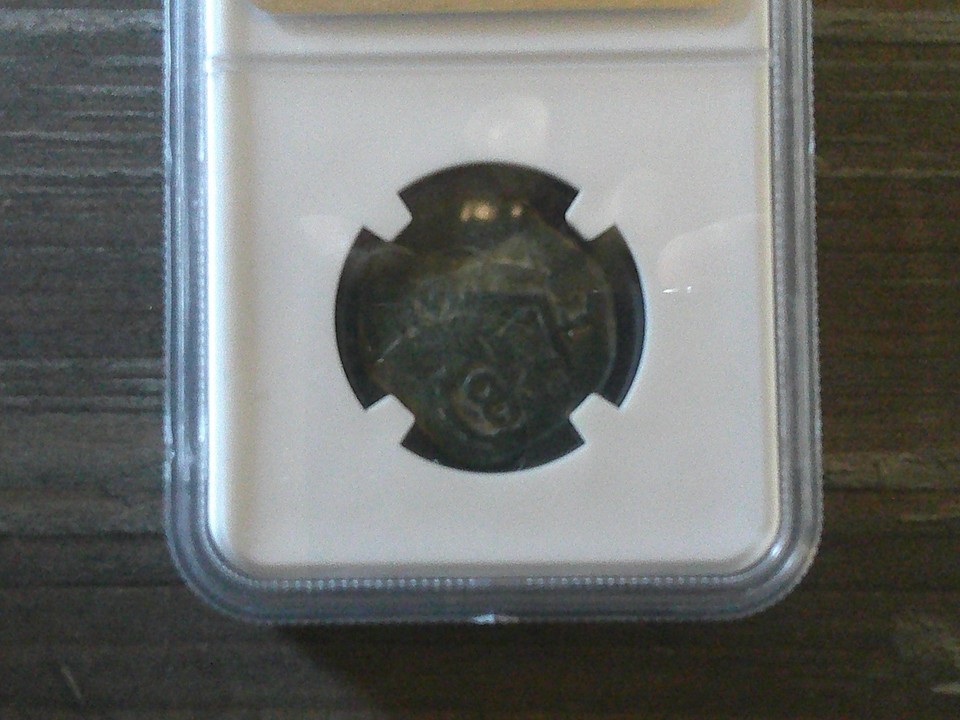 1652 Spain 8M Counterstamped Issue Coin NGC (Fine Details ...