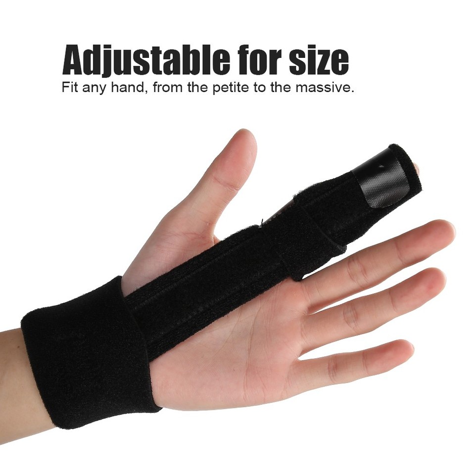 2Pcs Mallet Trigger Finger Splint Support Brace For Finger Sprain ...