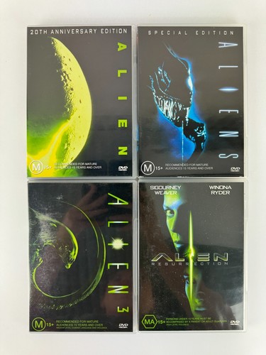 Alien - DVD Quadrilogy: Alien, Aliens, Alien 3, Alien Resurrection ...