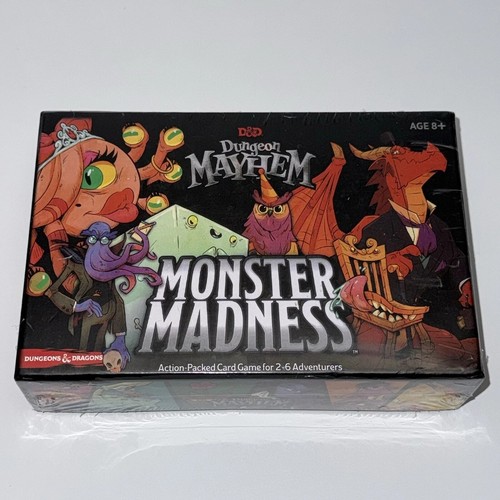 D&D Dungeon Mayhem Monster Madness Action Packed Card Game 630509785155 ...