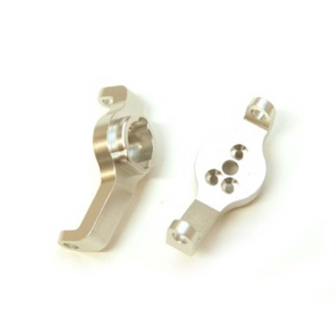 STRC ST8232S Aluminum Front Axle Caster Blocks (1 pair) : TRX-4 Silver ...